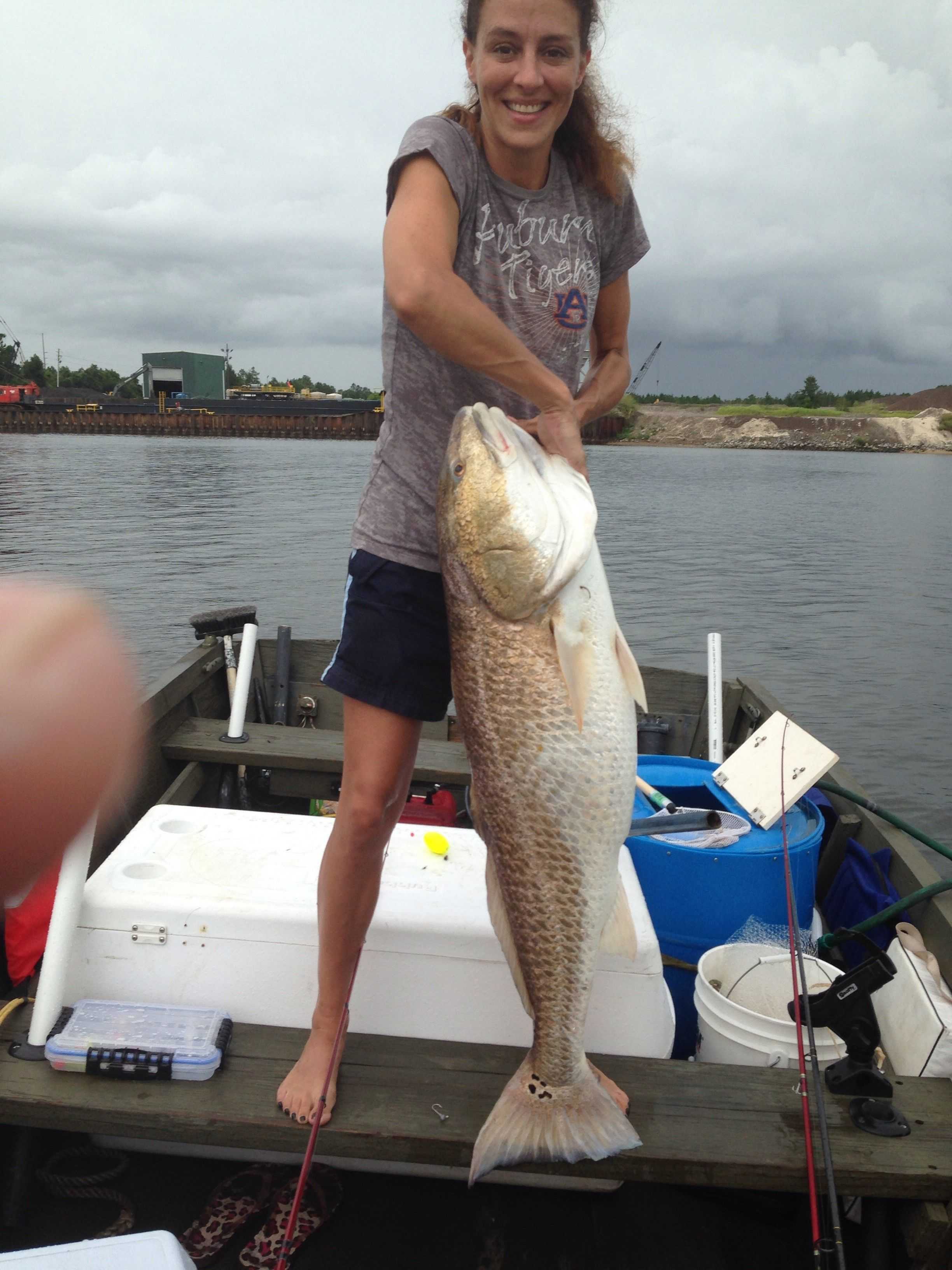 37 lb redfish caught during the Deep Sea Rodeo | Coastal Angler & The ...