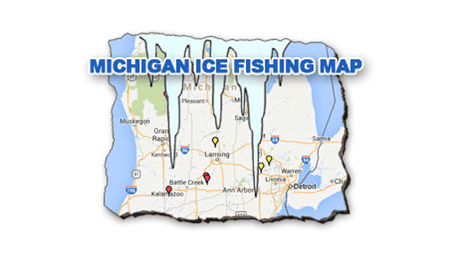 Ice Fishing Map | Coastal Angler & The Angler Magazine