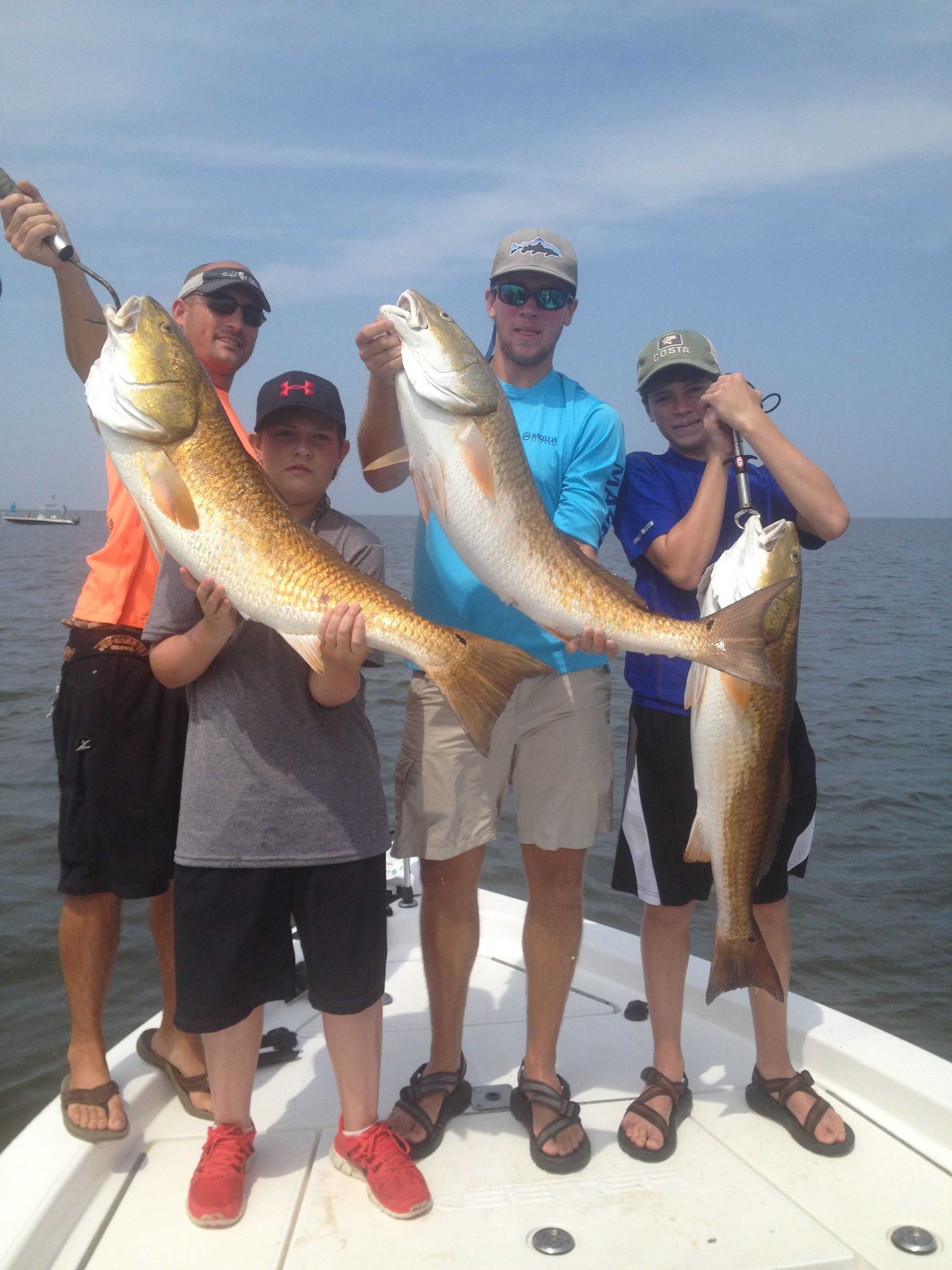 3 way first Redfish! - Coastal Angler & The Angler Magazine