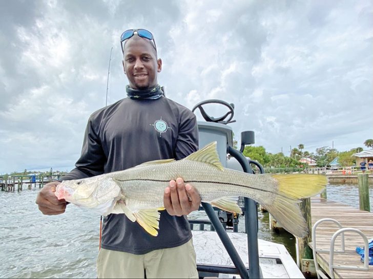 John caught himself a nice slot snook for dinner! - Coastal Angler ...
