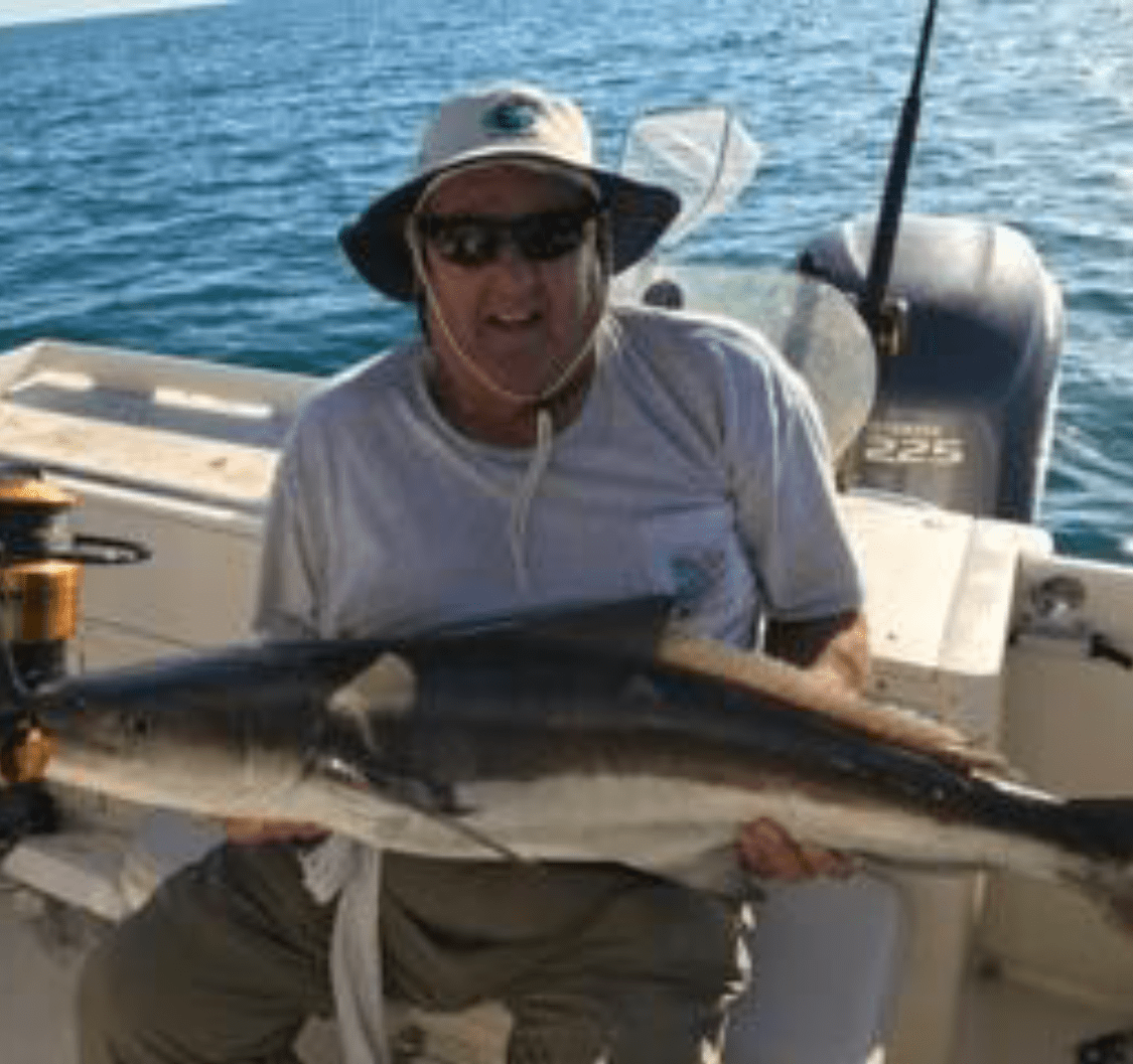 Local angler John Perino caught his first Cobia on Fin Factor Charters ...
