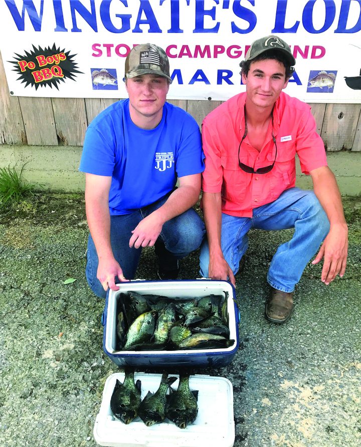 Joe Conrad and Matthew with a Cooler Full of Shellcrackers - Coastal ...