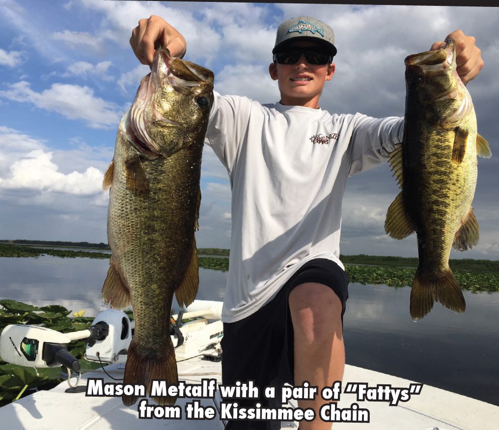 Mason Metcalf with a pair of “Fattys” from the Kissimmee Chain ...