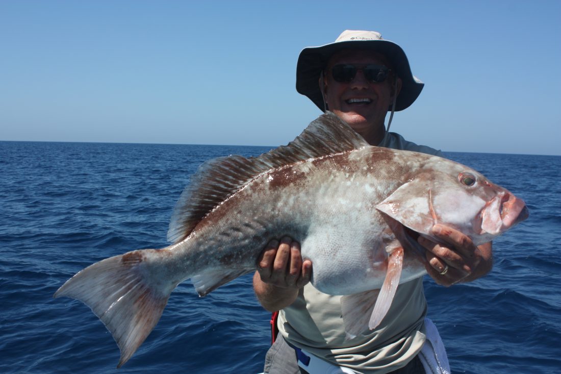 Captain Larry McGuire puts his client on the fish! - Coastal Angler ...