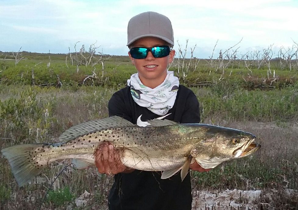 Austin Desota with a huge Gator Trout - Coastal Angler & The Angler ...