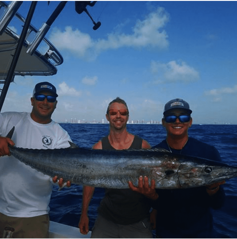 40 lb wahoo caught in 250′ off Palm Beach - Coastal Angler & The Angler ...