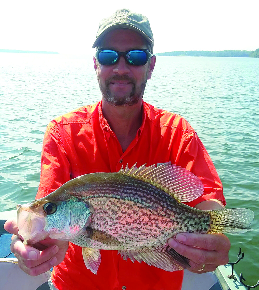 Bryan Alexander with a Nice Crappie - Coastal Angler & The Angler Magazine