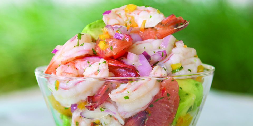 Cooked Florida Pink Shrimp and Citrus Ceviche - Coastal Angler & The ...
