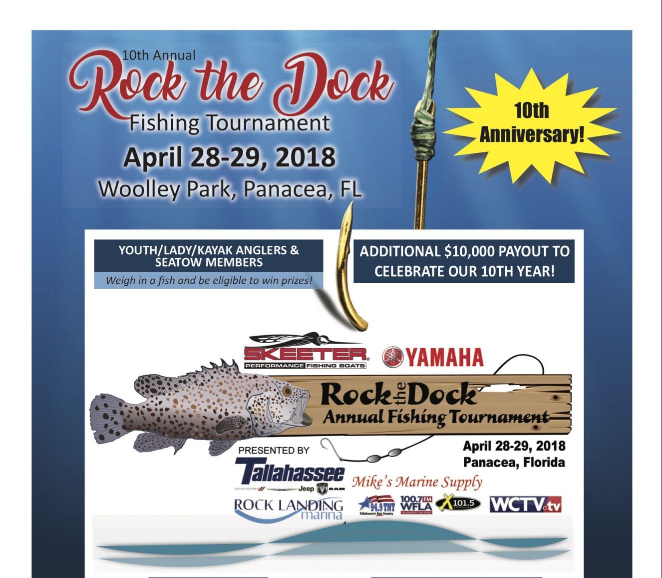 10th Annual Rock The Dock Fishing Tournament | Coastal Angler & The ...