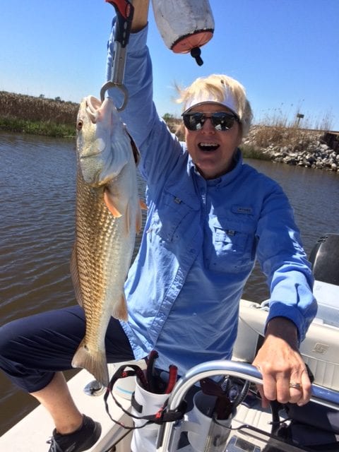 Wife's Largest Redfish! | Coastal Angler & The Angler Magazine