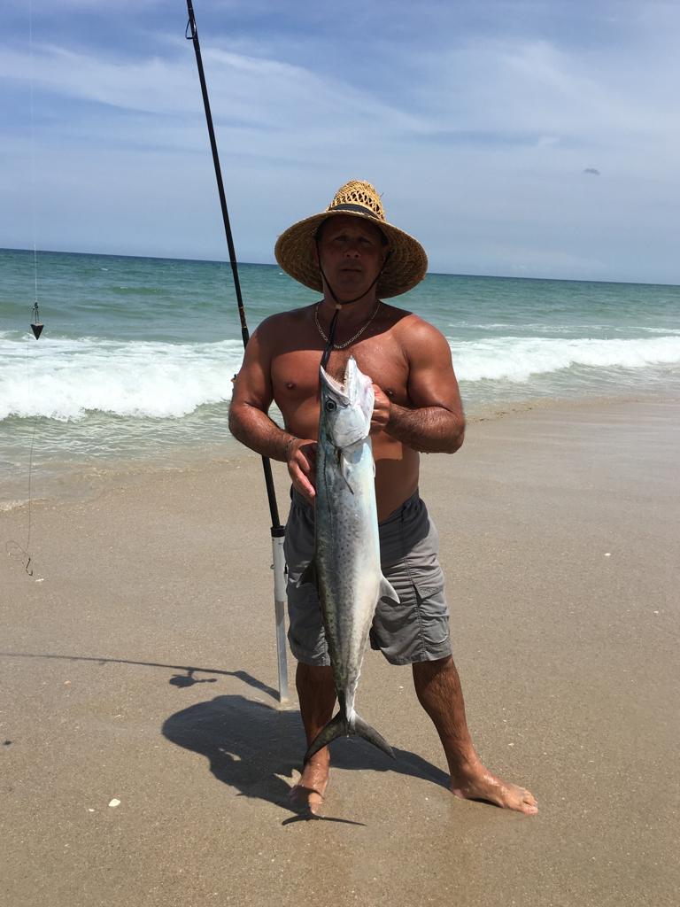 King fish on Melbourne Beach - Coastal Angler & The Angler Magazine
