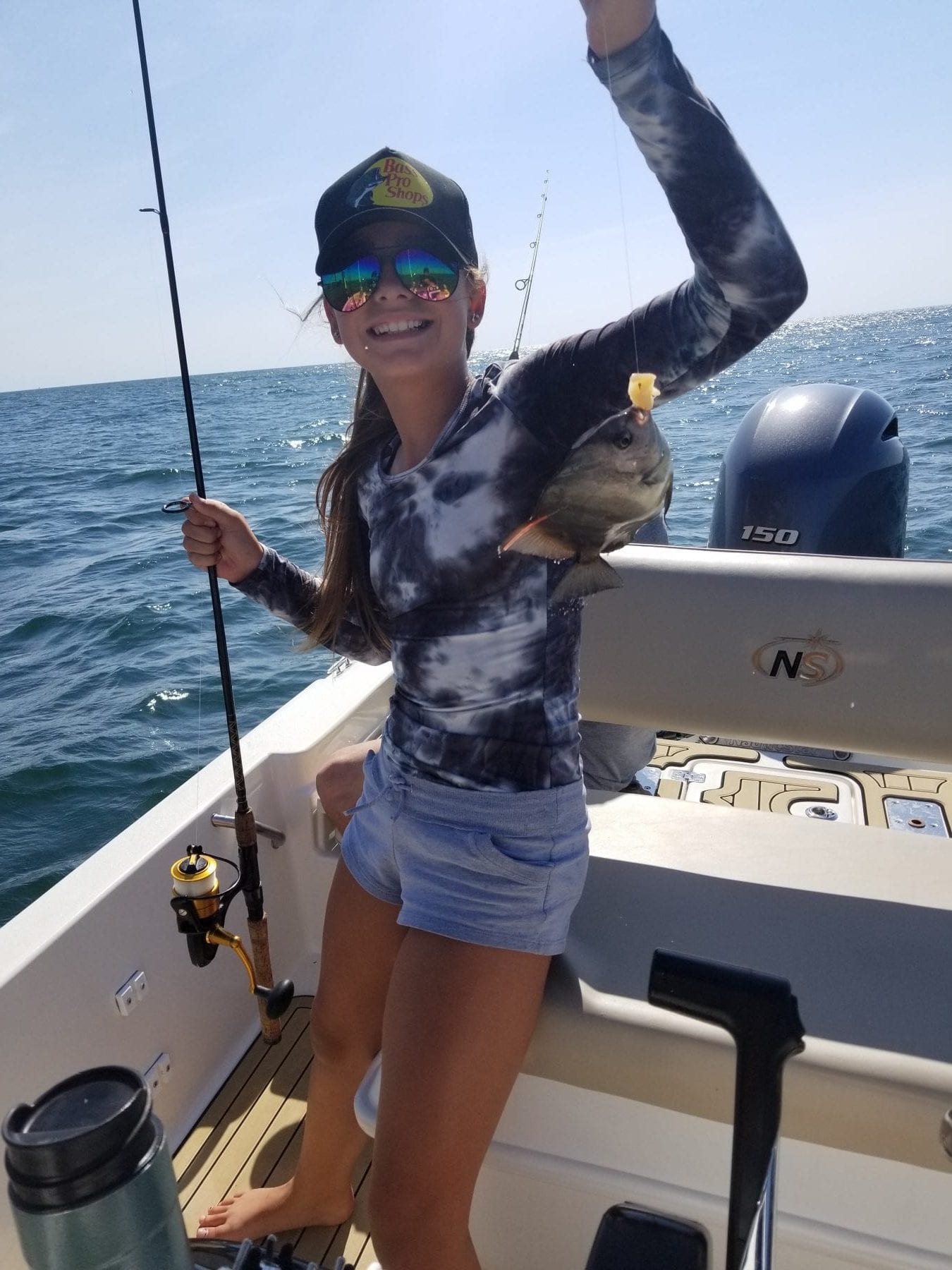Daughters first Spade - Coastal Angler & The Angler Magazine