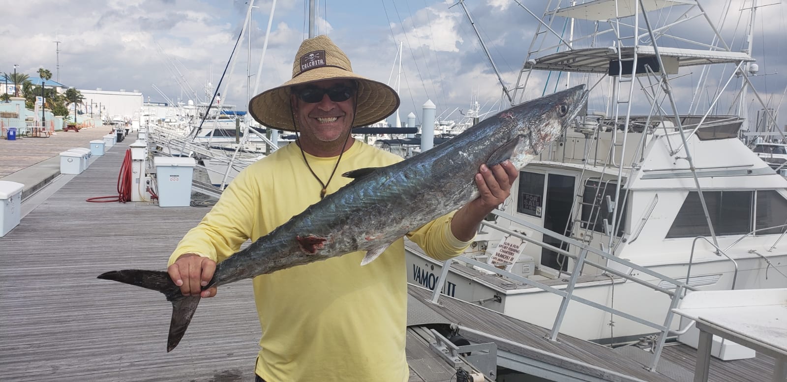 Bill Johnson with his kingfish dinner. - Coastal Angler & The Angler ...