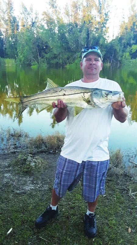 Adam Griffith w/ a nice freshwater snook. - Coastal Angler & The Angler ...