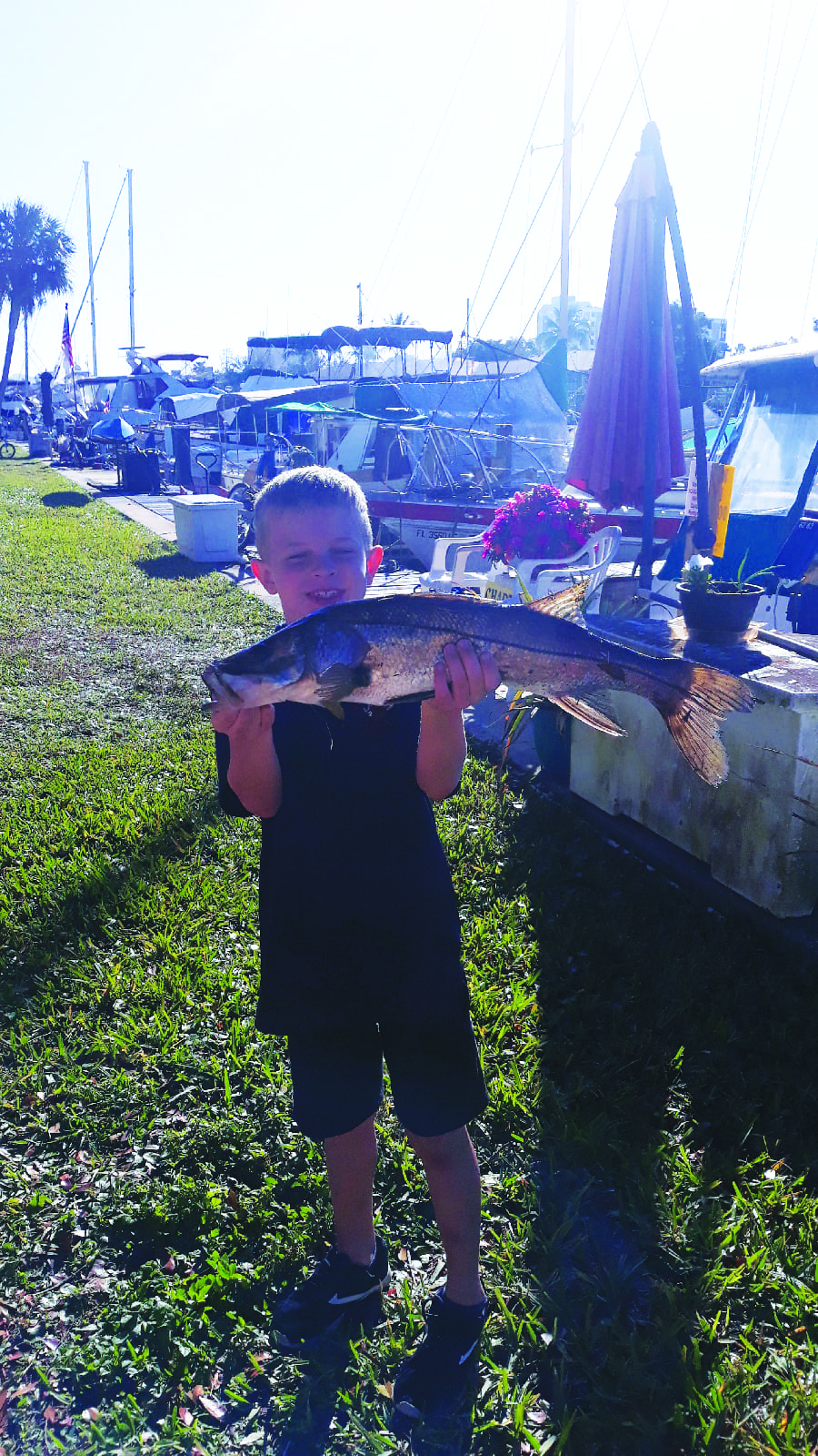 Trace has a secret spot he pulled this nice snook from. - Coastal ...