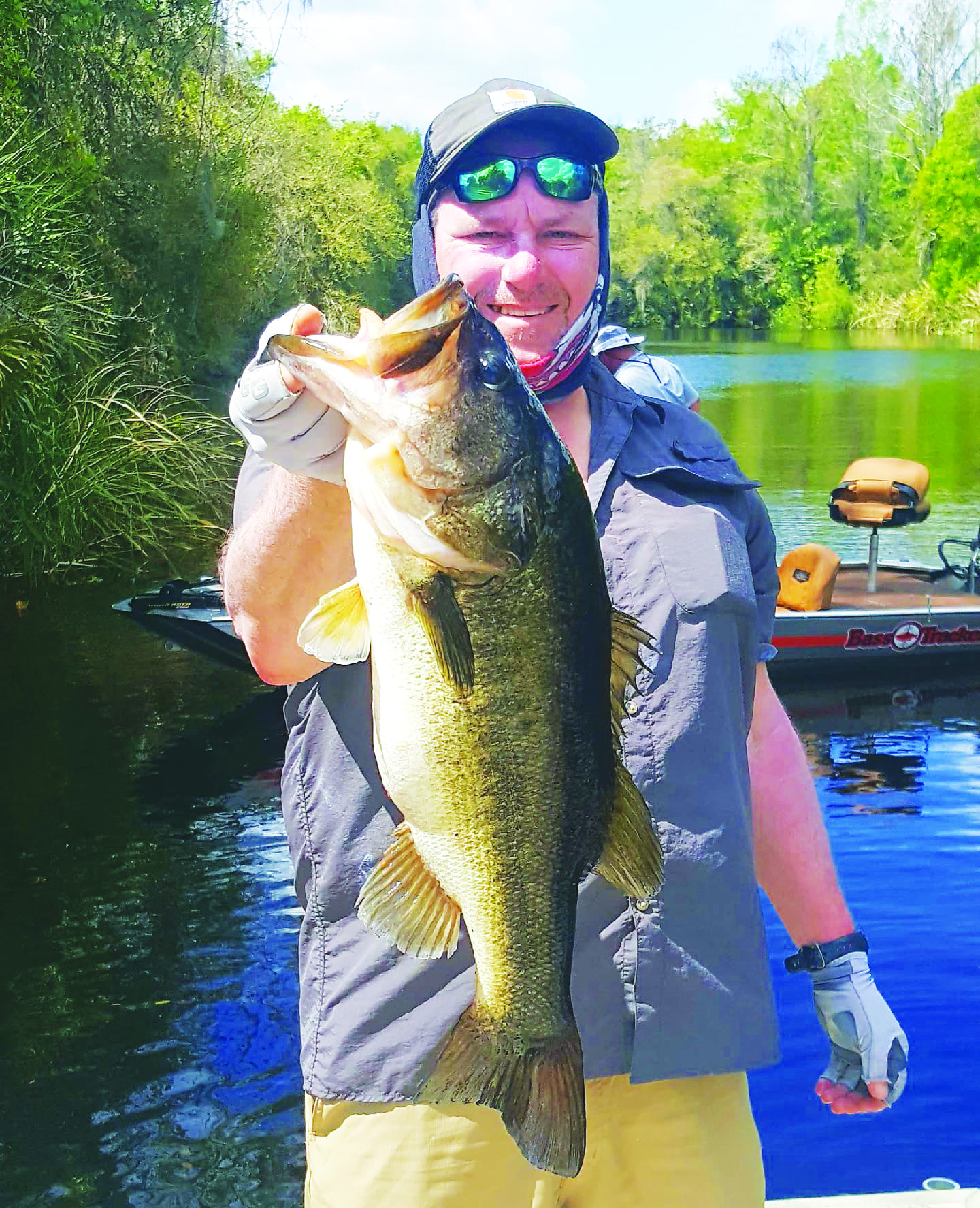 Brian Jarvis is happy with his 6.52lb Shell Creek Beauty! - Coastal ...