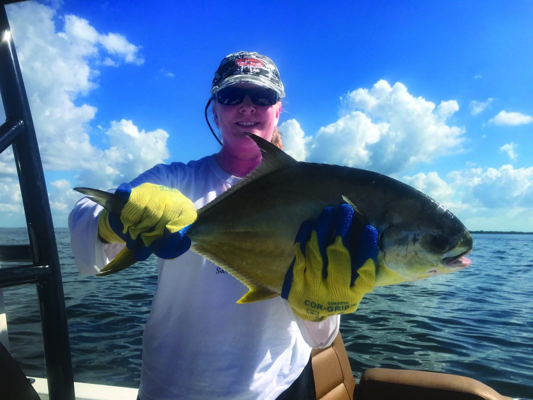 Fish Face Charters & Paige Conner with a nice pompano! - Coastal Angler ...