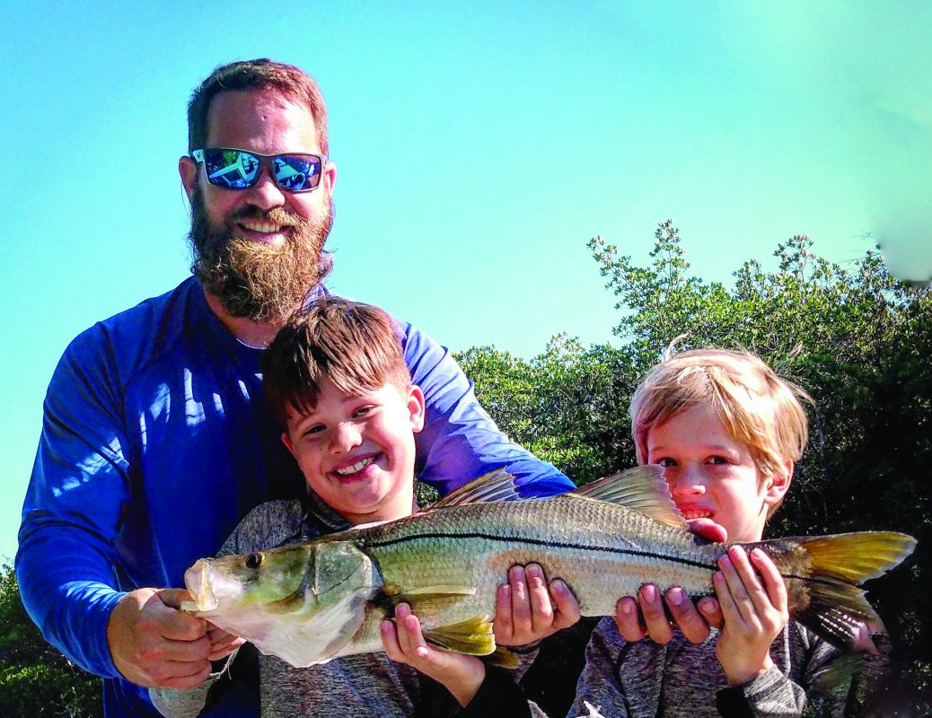 The Setser family caught their biggest snook this year at the boat ramp ...
