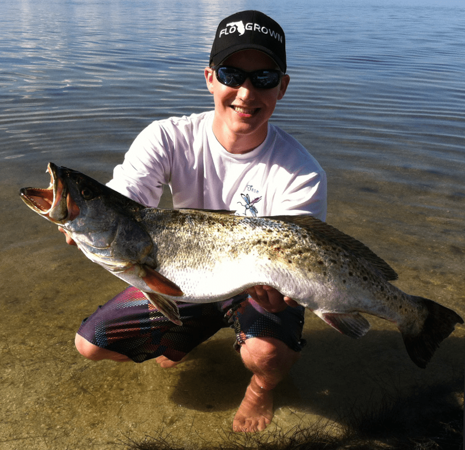 Big Gator Trout, Andrew with a huge one from the IRL - Coastal Angler ...