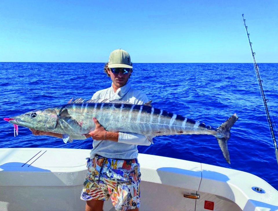 George caught this nice wahoo 100 miles out in the gulf. - Coastal ...