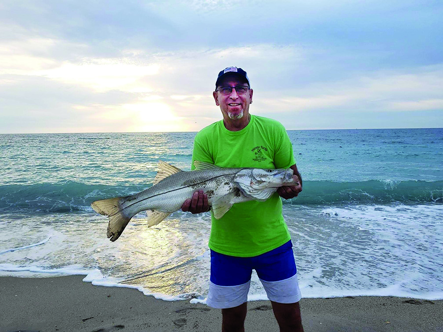 Dennis Pattison caught this snook in the surf at Loggerhead Park in ...