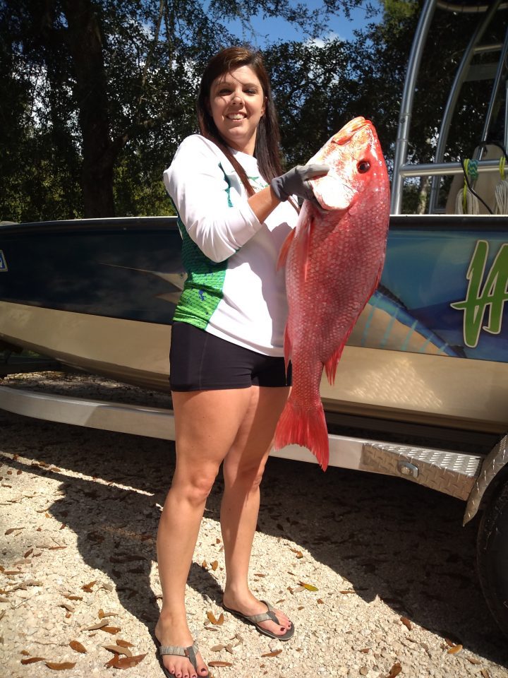 32″ red snapper on a spinning reel - Coastal Angler & The Angler Magazine