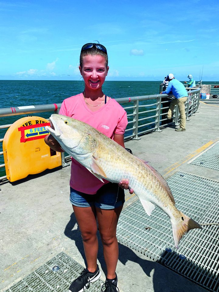 Palm Beach County’s Emily Hanzlik with a nice 40 inch redfish from the ...