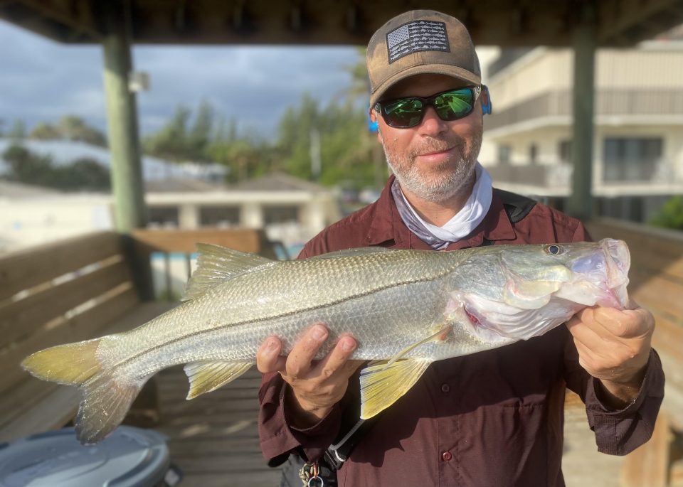 Slot Snook caught off the beach - Coastal Angler & The Angler Magazine