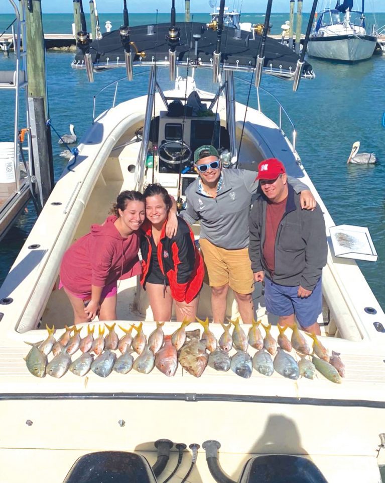 Hawk Channel variety fishing for the Wysong family with Capt. Jason ...