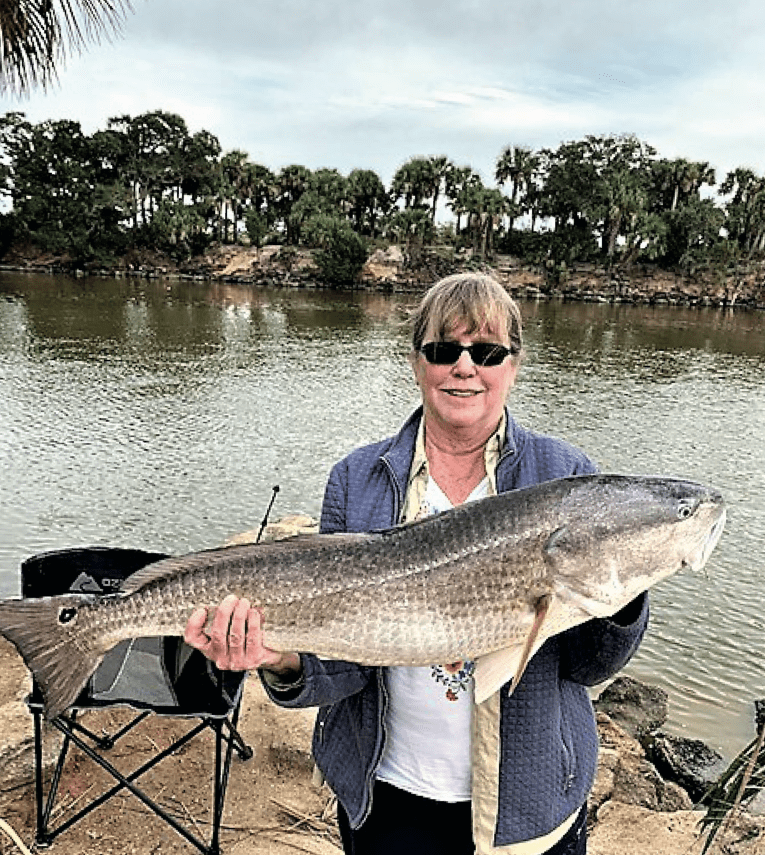 Robin Graves a 30” plus Redfish caught in Haulover Canal - Coastal ...