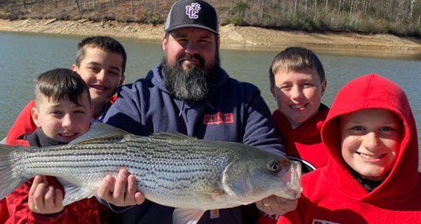 Trophy Striper Fishing on Lake Hiwassee - Coastal Angler & The Angler ...