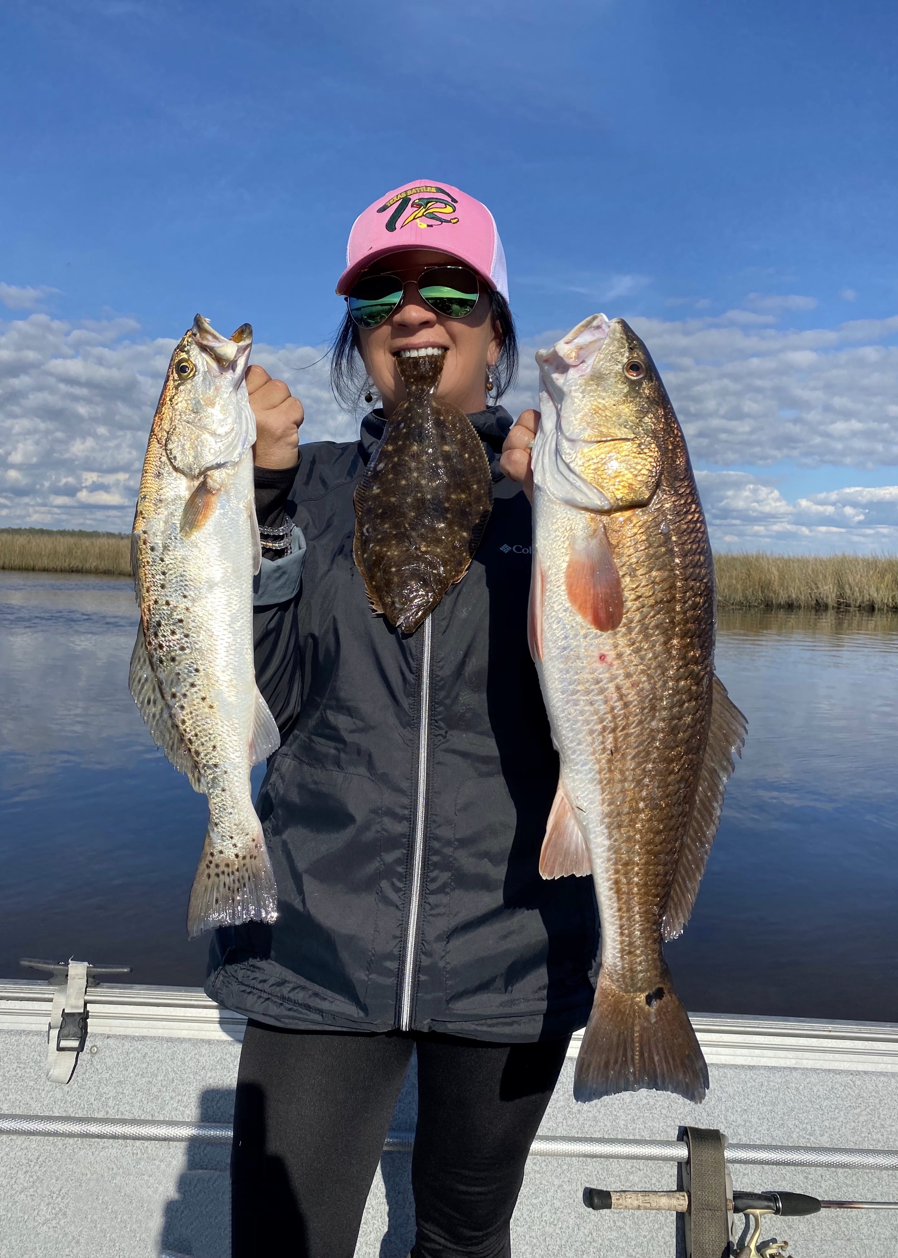 # Ladies fish too...... Salt Water Slam! | Coastal Angler & The Angler ...