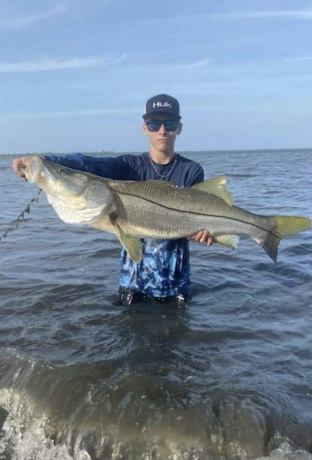 16yr old catches a 44″ Snook in Fort Pierce , Indian River lagoon ...