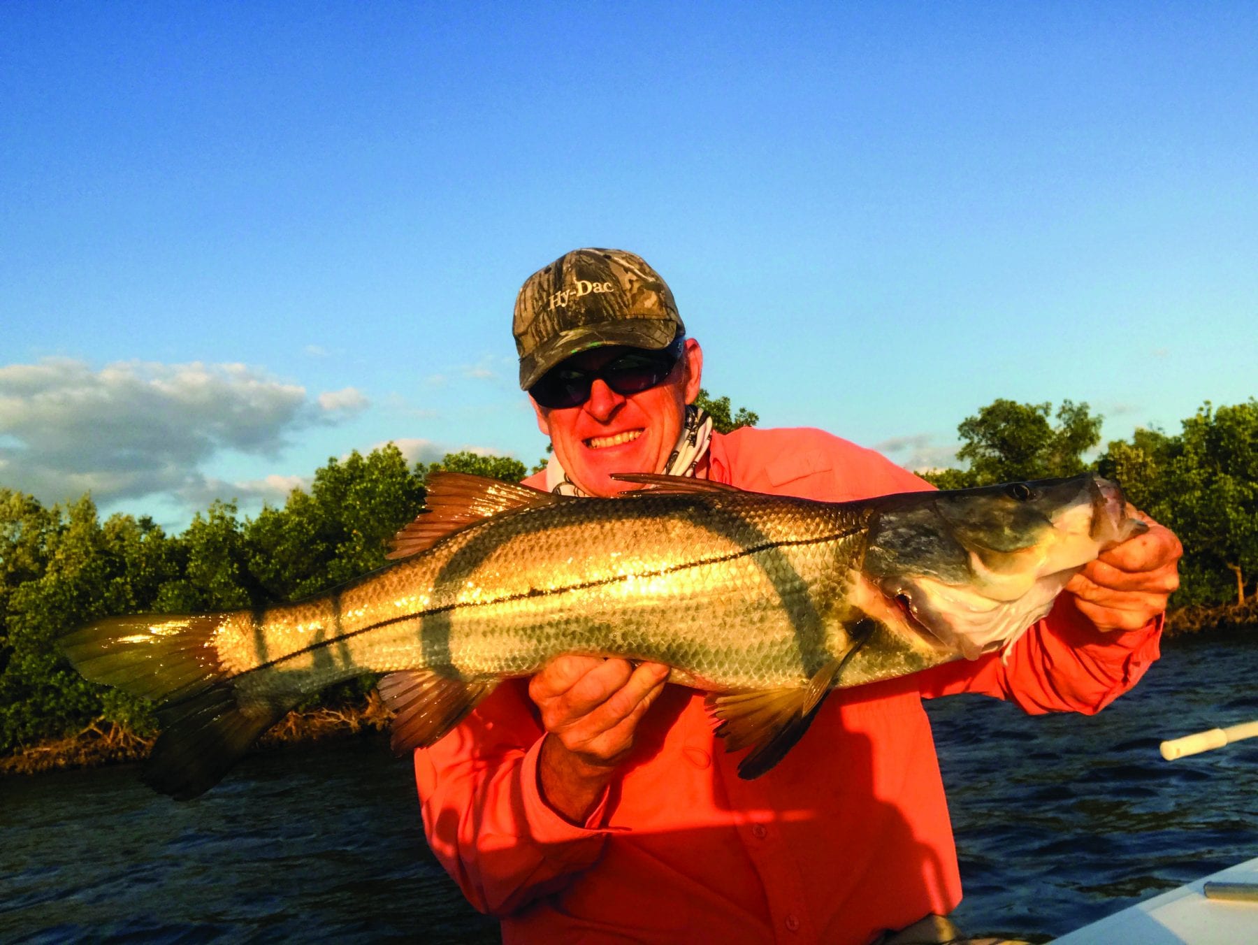 Top Dog Jr. at sunset in Jug Creek for 12# & 32” snook! - Coastal ...