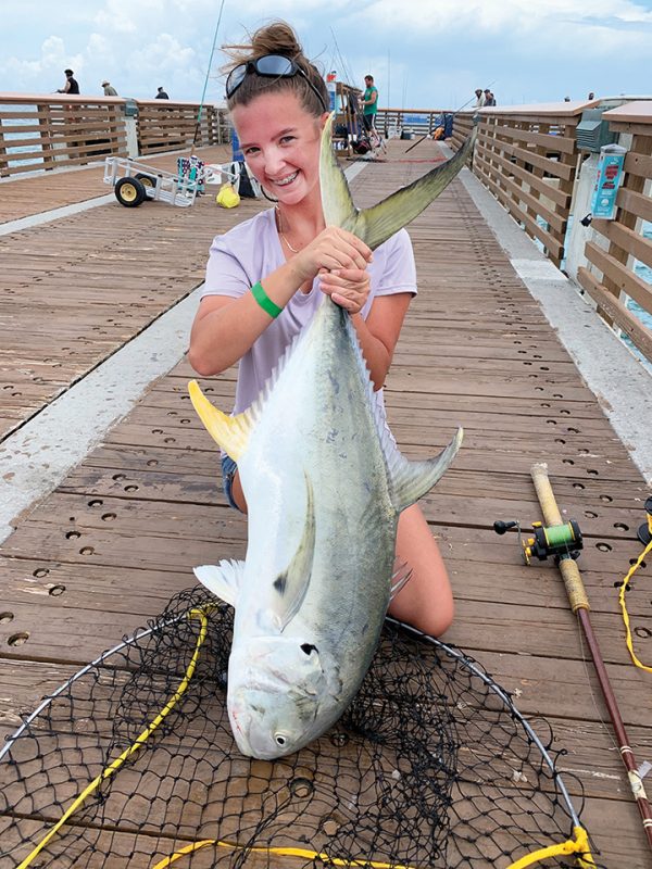 Emily Hanzlik had a very good day on the Juno Pier. - Coastal Angler ...