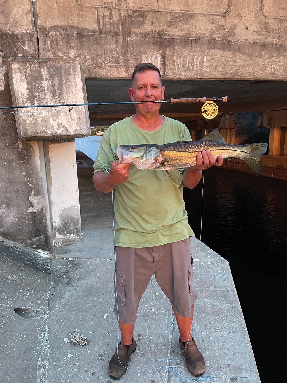Denis Burke w/ a 33” snook he caught on fly! - Coastal Angler & The ...