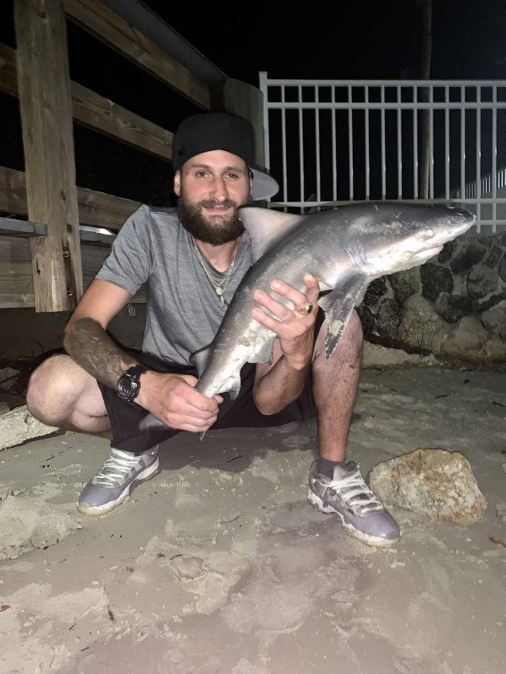 Mike the Snook King” gets into a blacktip in Charlotte Harbor ...
