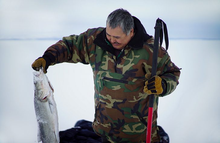 Ice Fishing for Alaska’s Largest Whitefish - Coastal Angler & The ...