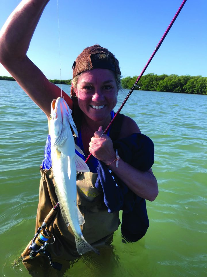 Courtney Russ of OH w/ a nice Estero Bay seatrout. - Coastal Angler ...