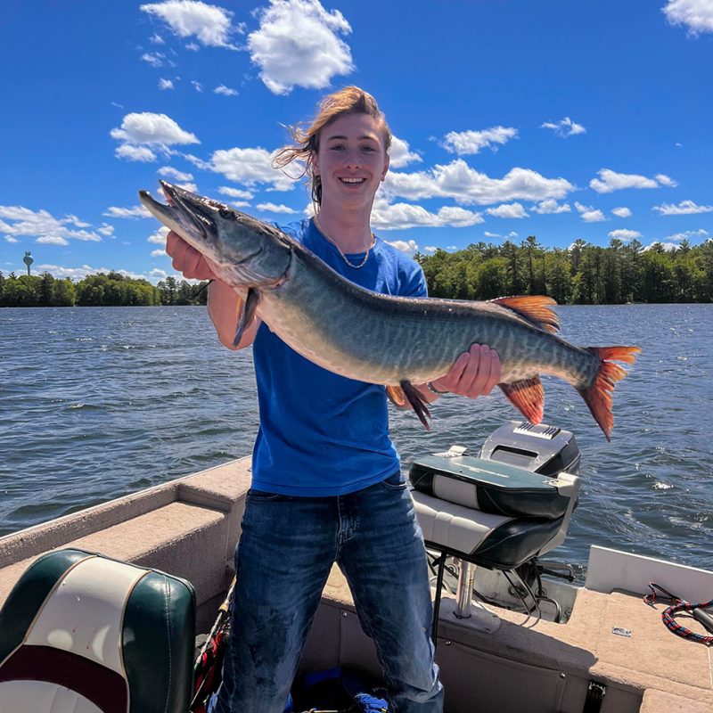 Illinois Teen Fisherman Catches 50-Inch Muskie - Coastal Angler & The ...