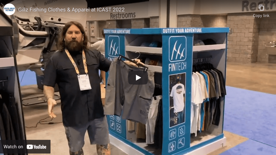 Gillz Apparel at ICAST 2022 - Coastal Angler & The Angler Magazine