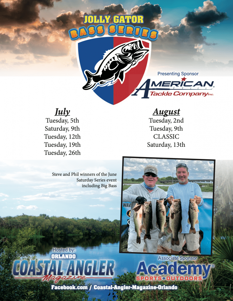 Jolly Gator Bass Series Upcoming Dates | Coastal Angler & The Angler ...