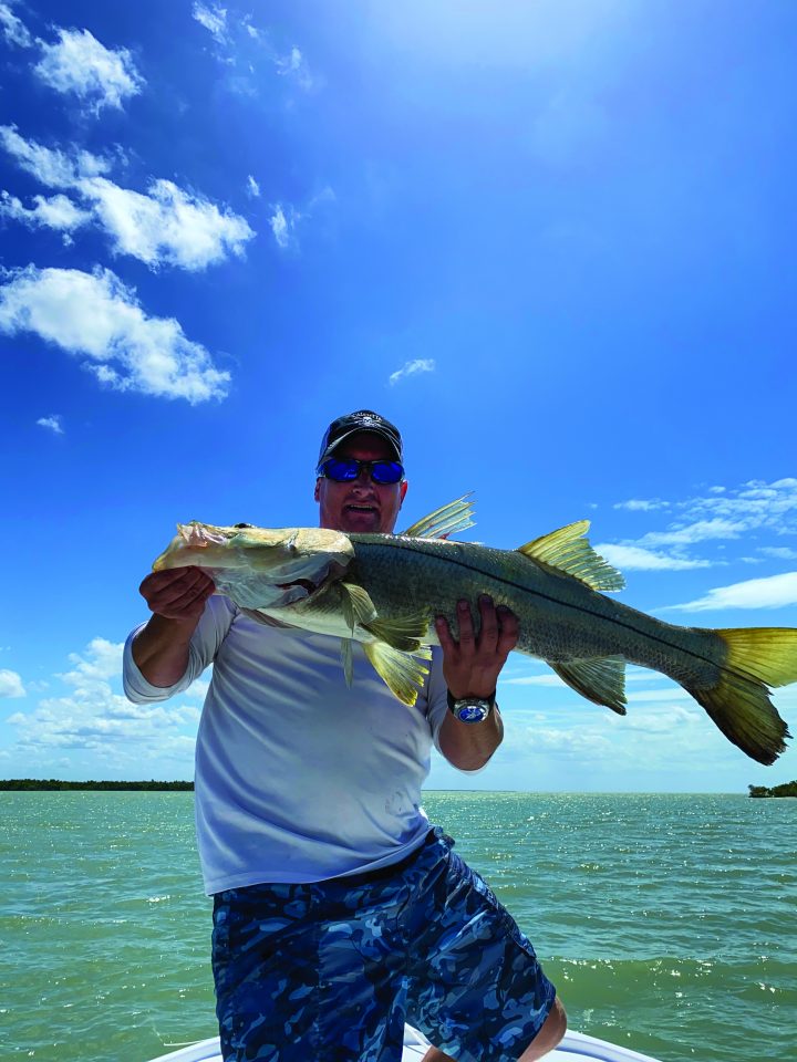 Ryan Needler w/ a 36” snook caught off Marco Island. - Coastal Angler ...