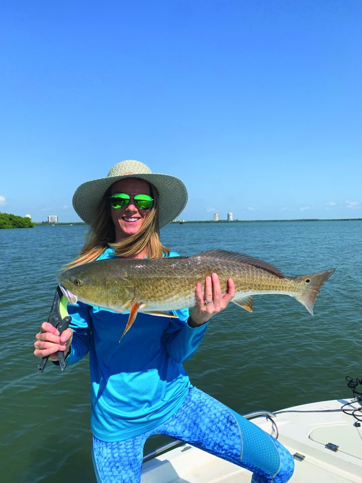 Amber w/ a beautiful red near Lovers Key on a live shrimp. - Coastal ...