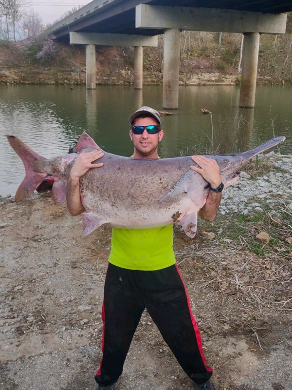 Kayaker Lands 102-Pound Paddlefish - Coastal Angler & The Angler Magazine