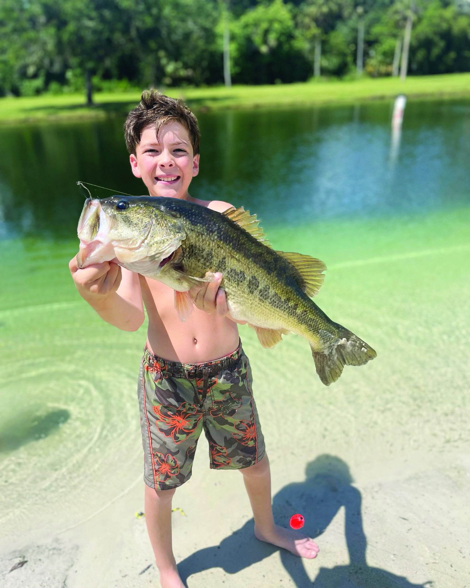 Carter L. landed this sweet 10 pounder in Golden Gate Estates ...