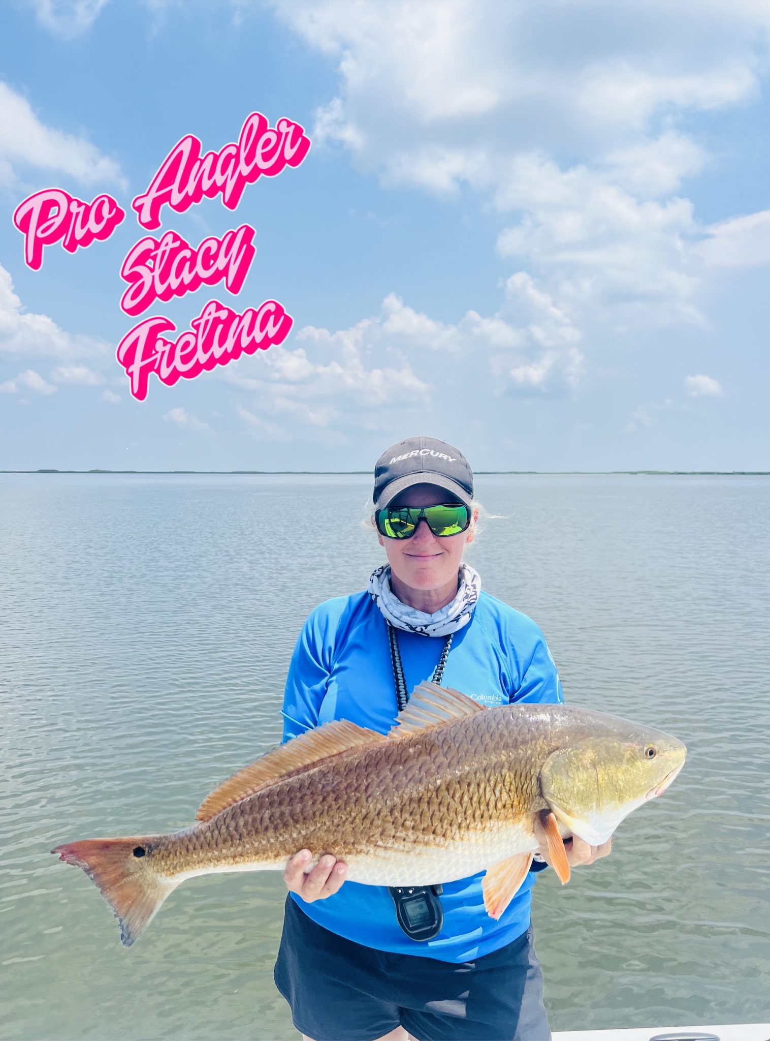 Big Red Day-Stacy Fretina Fishing - Coastal Angler & The Angler Magazine