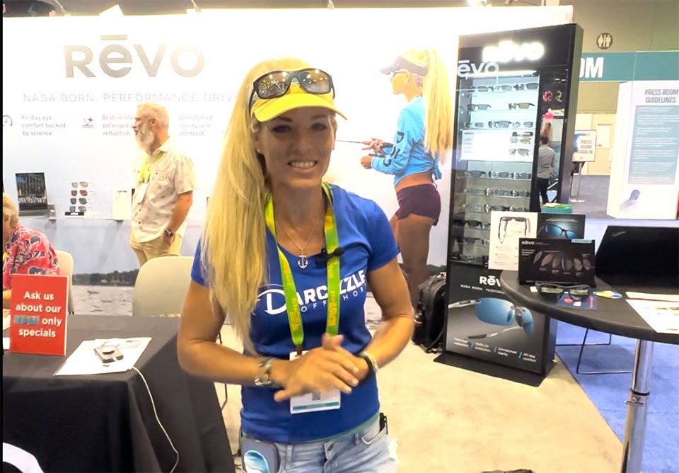Darcizzle Shows Off Her Latest Line In Sunglasses At ICAST 2023 ...