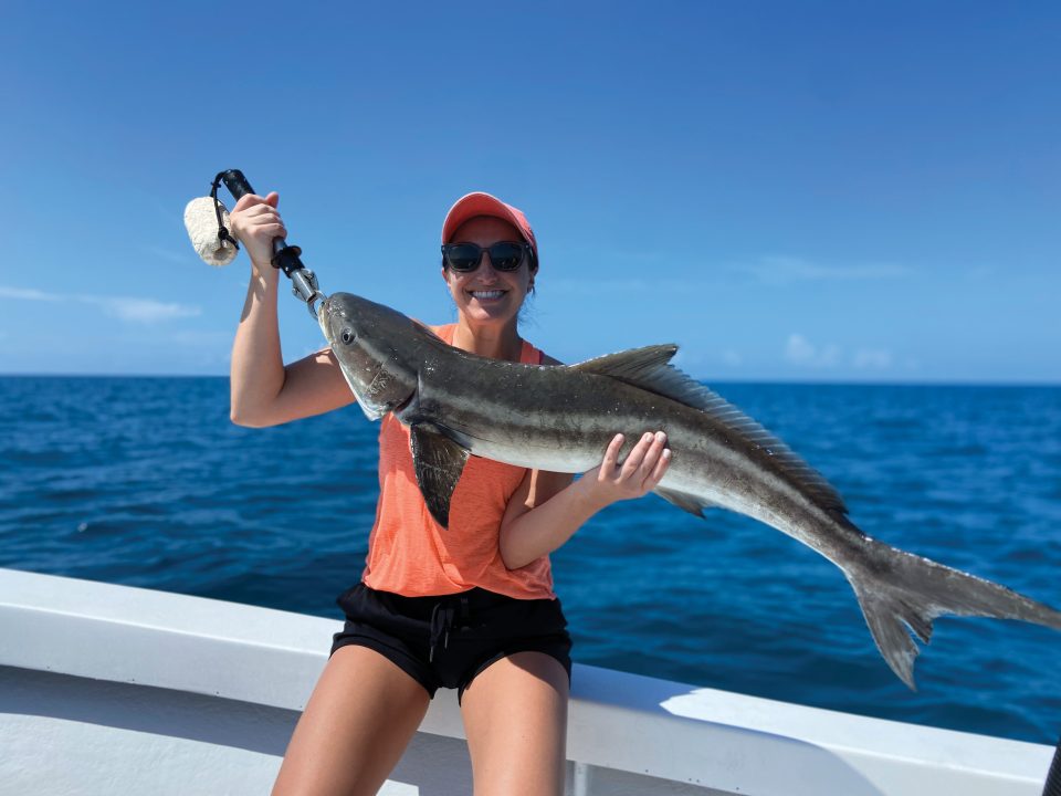 Gabby Sarni caught this nice cobia out of Naples. - Coastal Angler ...