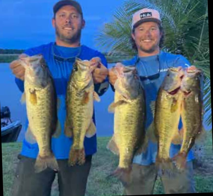Austin & Hunter with a nice 5 bass limit at Jolly Gator Bass series ...